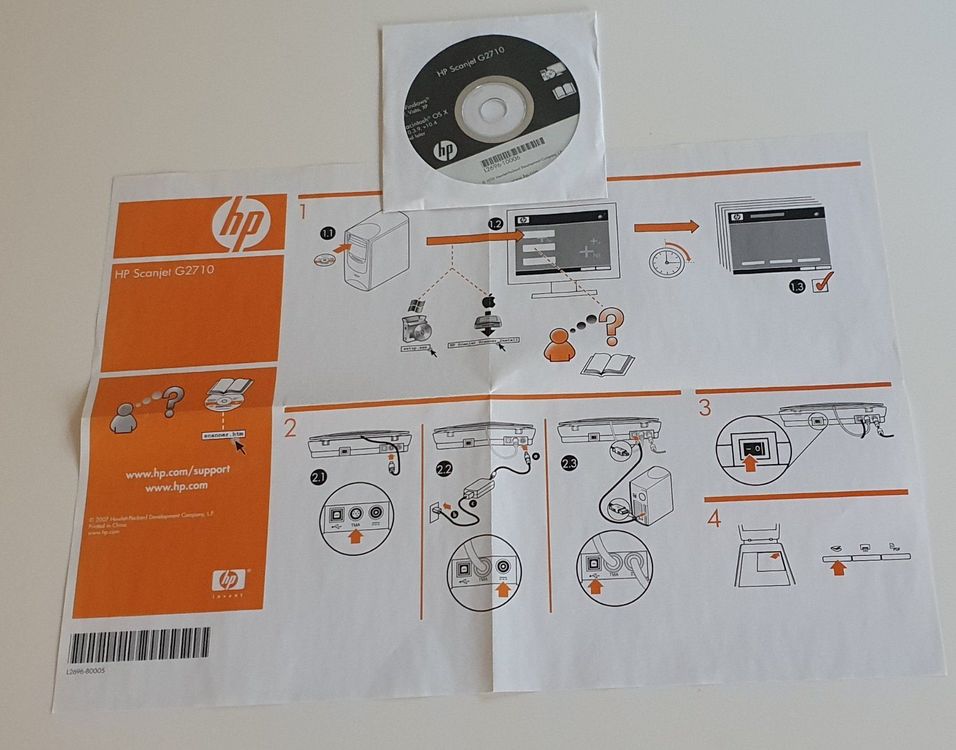 Scanner HP Scanjet G2710 (Gebraucht) in Hergiswil für CHF 1 – nur ...