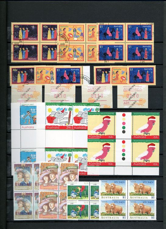 #BLKFRI -50% Coll. dessins d'Enfants Y2K AUS/NZ+ +2 Monnaies (Neuf ...