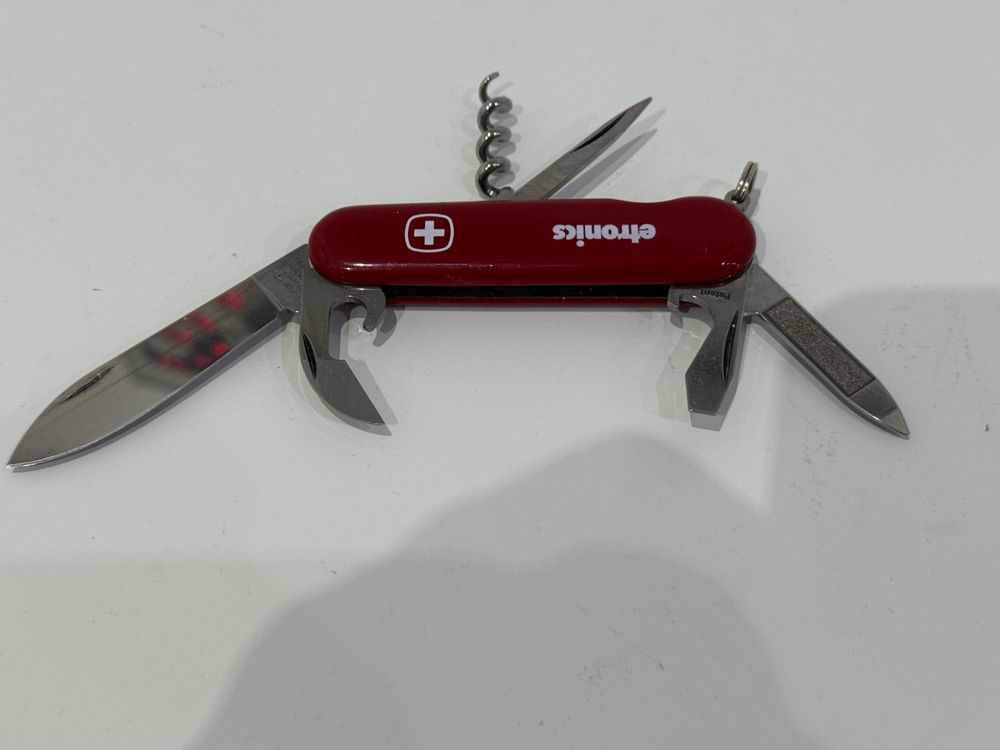 Wenger Switzerland, Edelstahl Rostfrei, Taschenmesser, Rot (Gebraucht ...