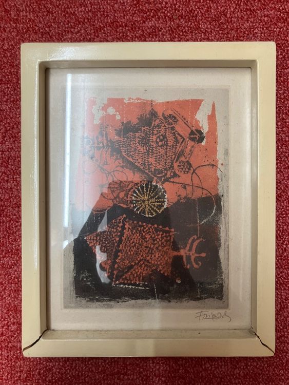 Lithografie signiert "Johnny Friedlaender" Radierung (Gebraucht) in Schlieren für CHF 50 – mit ...