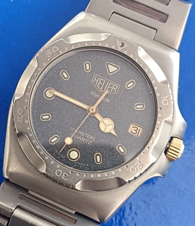 Seltene HEUER Titanium Vintage Sammler Uhr | Kaufen auf Ricardo