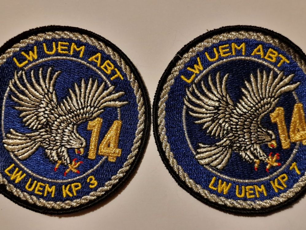 Luftwaffe Abzeichen Duo Badges LW UEM Abt 14 (Gebraucht) in Nyon für ...