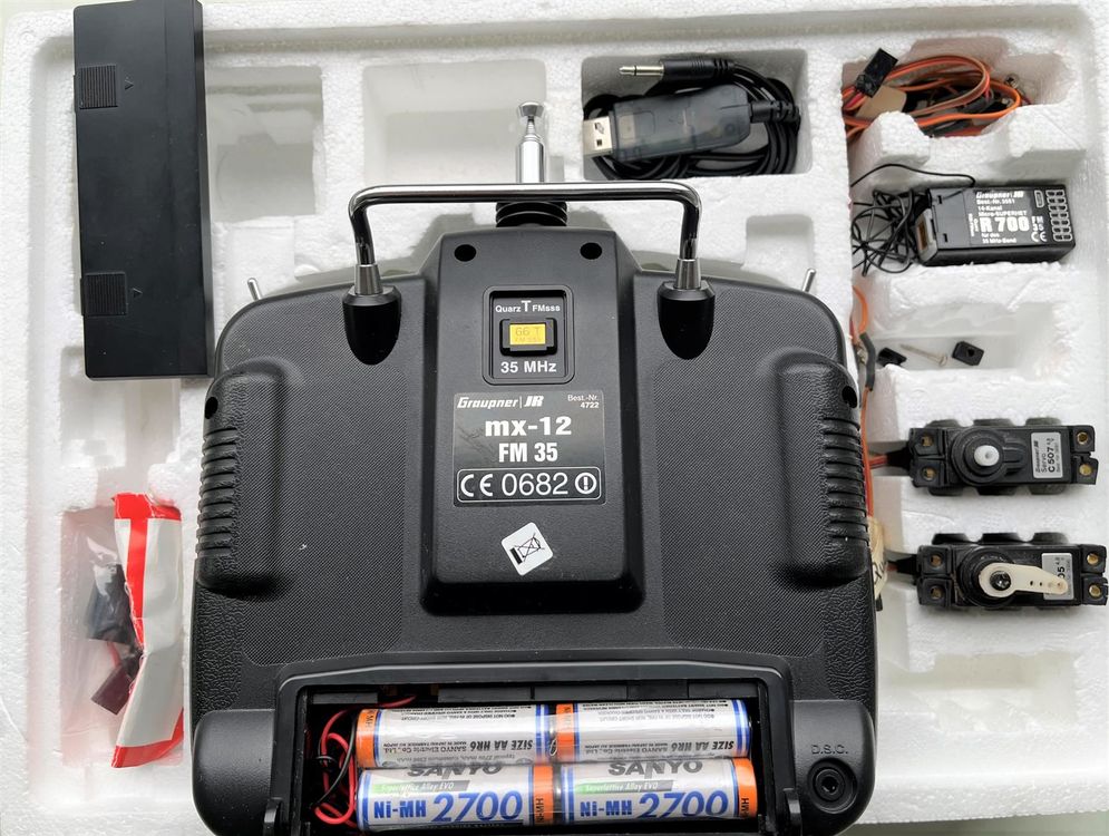 Graupner JR Remote Control mx-12 35 MHz (Gebraucht) in La Tour-de-Peilz ...