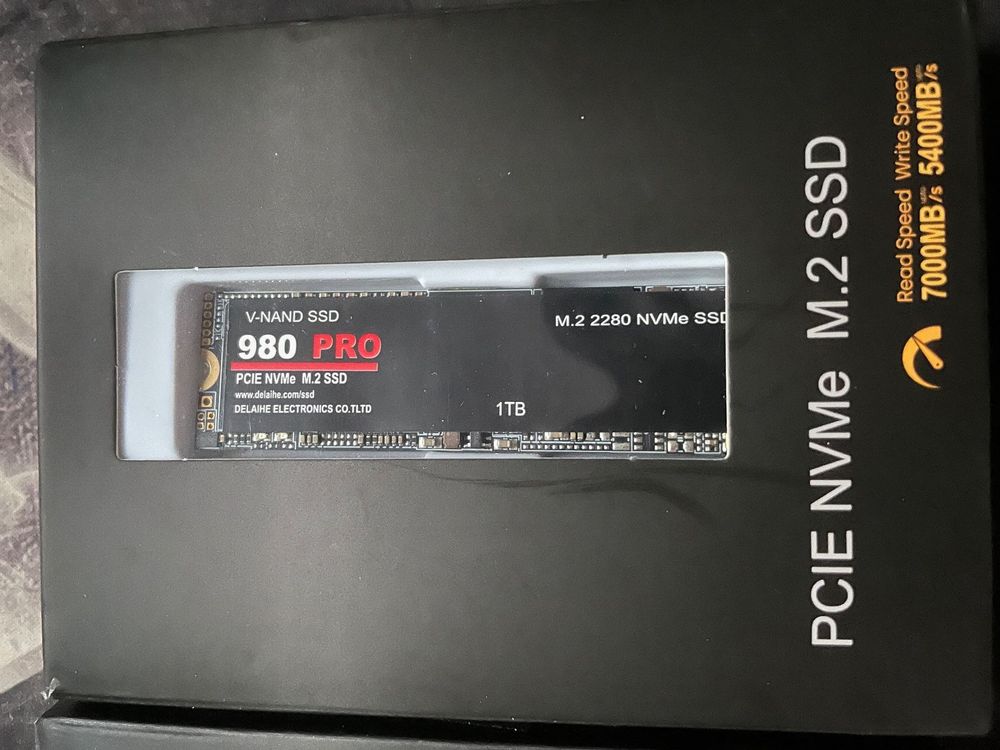 V-NAND SSD 980 Pro 1TB (M.2 2280 NVMe SSD) in der OVP | Kaufen auf Ricardo