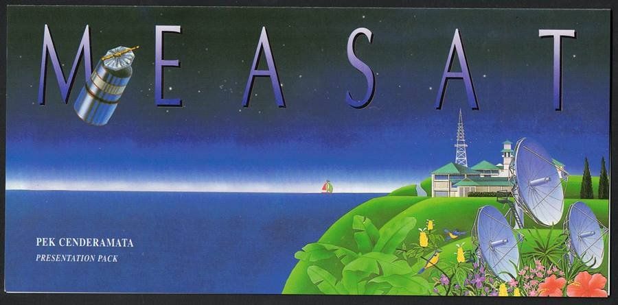 Raumfahrt Start von MEASAT 1 – Malaysia 1996 – 3er Pack | Kaufen auf ...