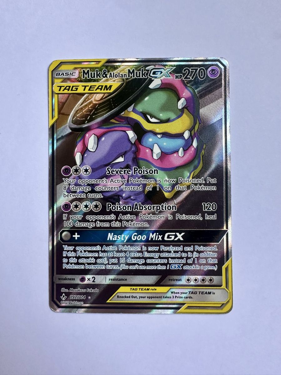 Muk & Alolan Muk GX #197 - Tag Team Unbroken Bonds - Ab 1.- (Gebraucht ...