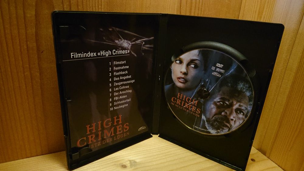 HIGH CRIMES Im Netz der Lügen DVD mit Ashley Judd (Gebraucht) in ...