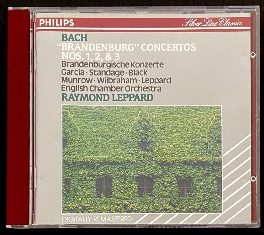 CD Bach • Brandenburgische Konzerte Nr. 1, 2, 3 • Leppard | Kaufen auf Ricardo