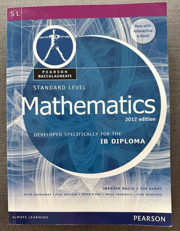 Buch „Mathematics“ IB Diploma, Pearson Baccalaureate | Kaufen auf Ricardo