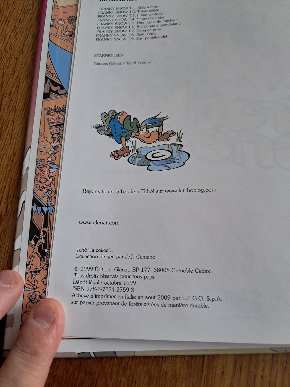 Bd Franky Snow tome 1 : Slide à mort (D'occasion) à Le locle pour CHF 5 ...