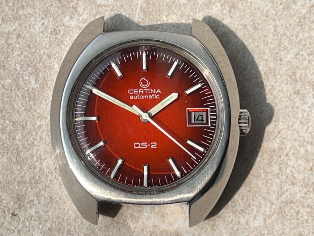 🔴 Vintage Certina DS-2 Red Fume Super Rare 1970s 🔴 (Gebraucht) in Kreuzlingen für CHF 334 – mit ...