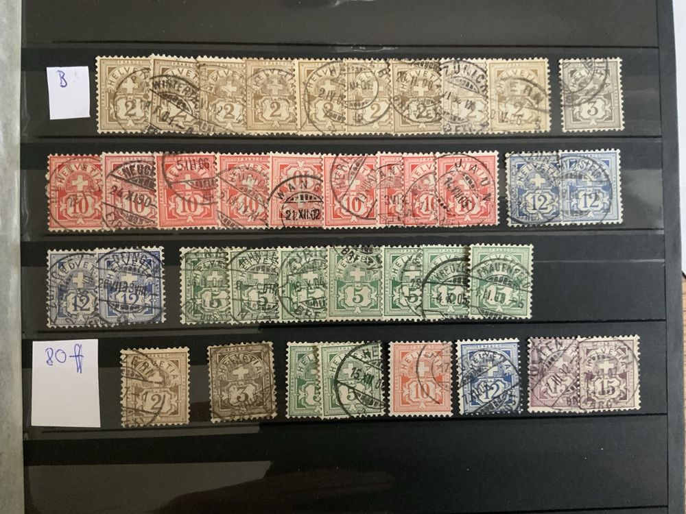 Briefmarken Schweiz (Gebraucht) in Binningen für CHF 1 – mit Lieferung auf Ricardo kaufen