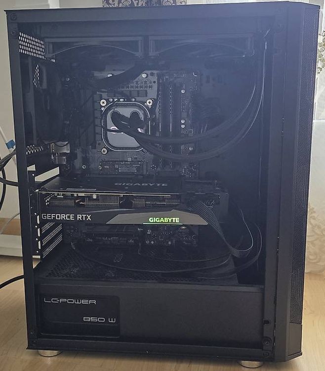 Gaming PC - Intel Core i9-12900K NVIDIA RTX 3060Ti (Gebraucht) in Mels ...