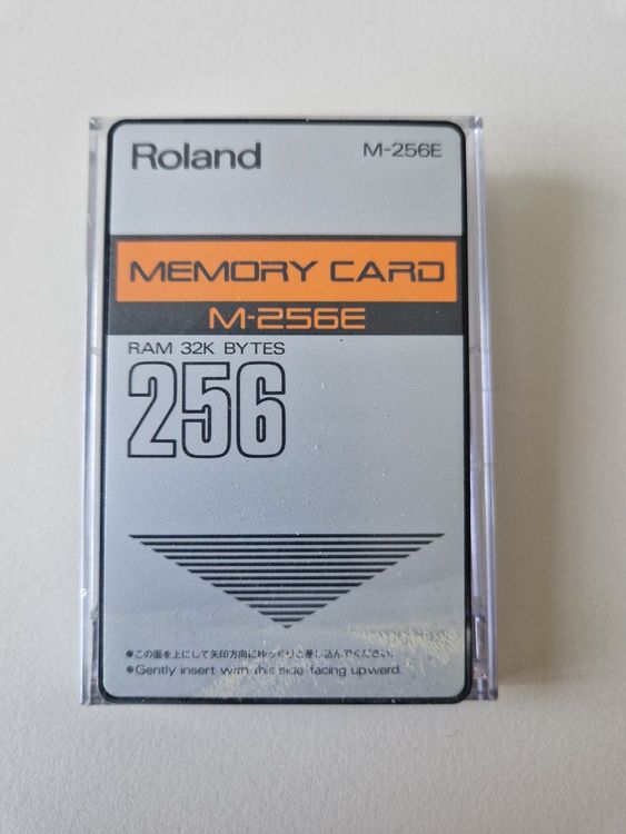 Roland Memory Card M-256E (Gebraucht) in Rossrüti für CHF 50 – mit ...
