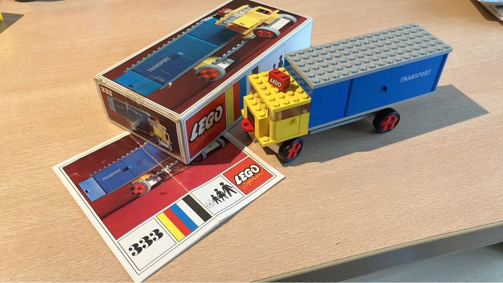 Vintage Lego System 333 Transport Truck - Selten! (Gebraucht) in Hinwil ...