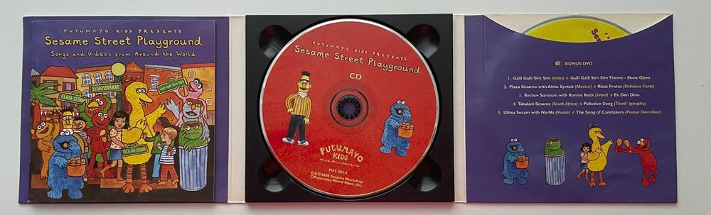 Sesame Street Playground CD+DVD -Kinderlieder aus aller Welt | Kaufen ...