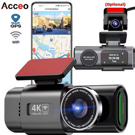 Dash Cam Dual Lens Auto Kamera DVR Nachtsicht Video Recorder (Neu und originalverpackt) in ...
