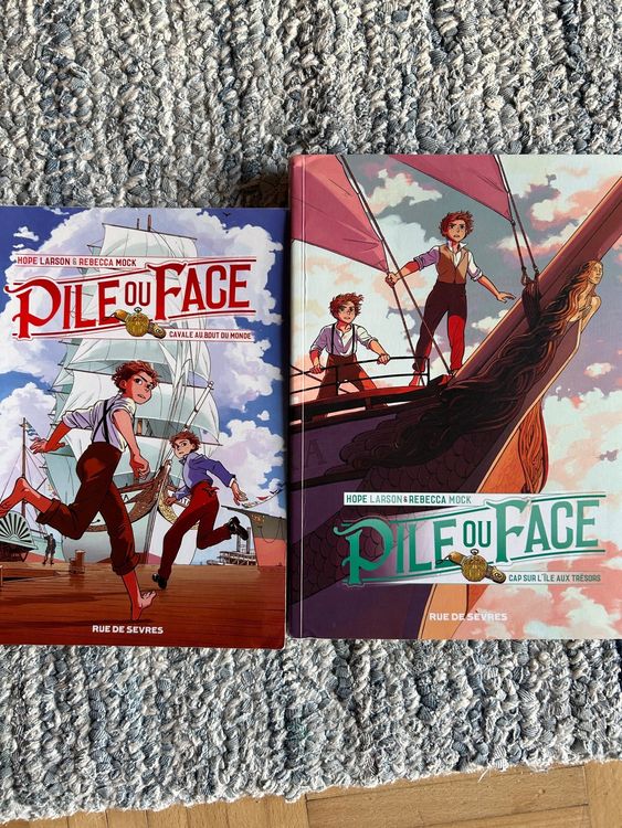 2 tomes "piles ou face" de Larson&Mock | Kaufen auf Ricardo