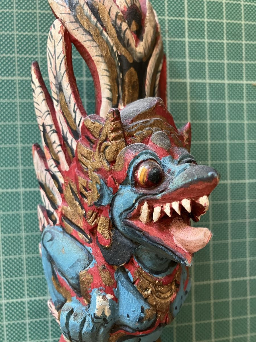 Statuette bleue (Bali ou Thaïlande?) — dès 1 chf (D'occasion) à Genève ...