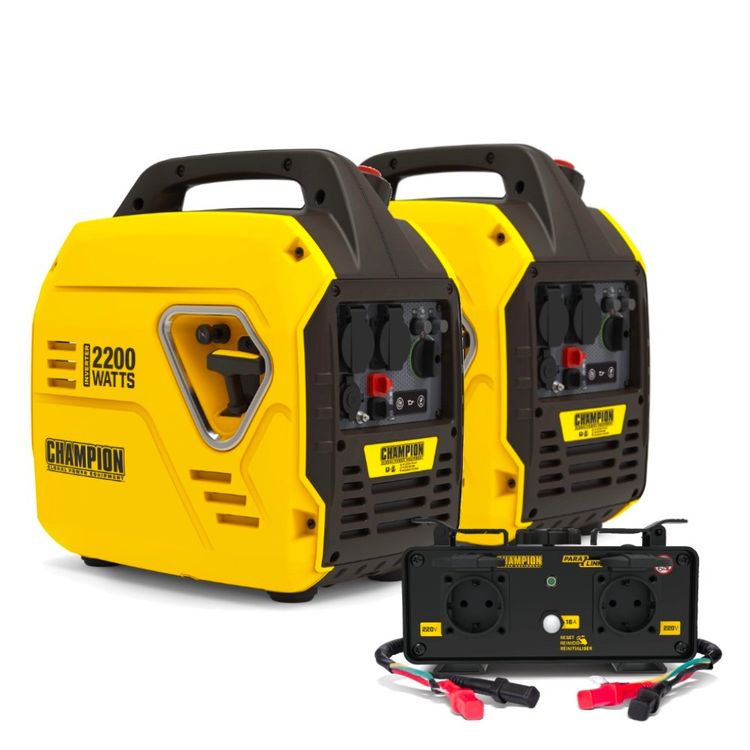 2x Inverter-Generator CHAMPION 2.5KW + Parallel Kit | Kaufen auf Ricardo