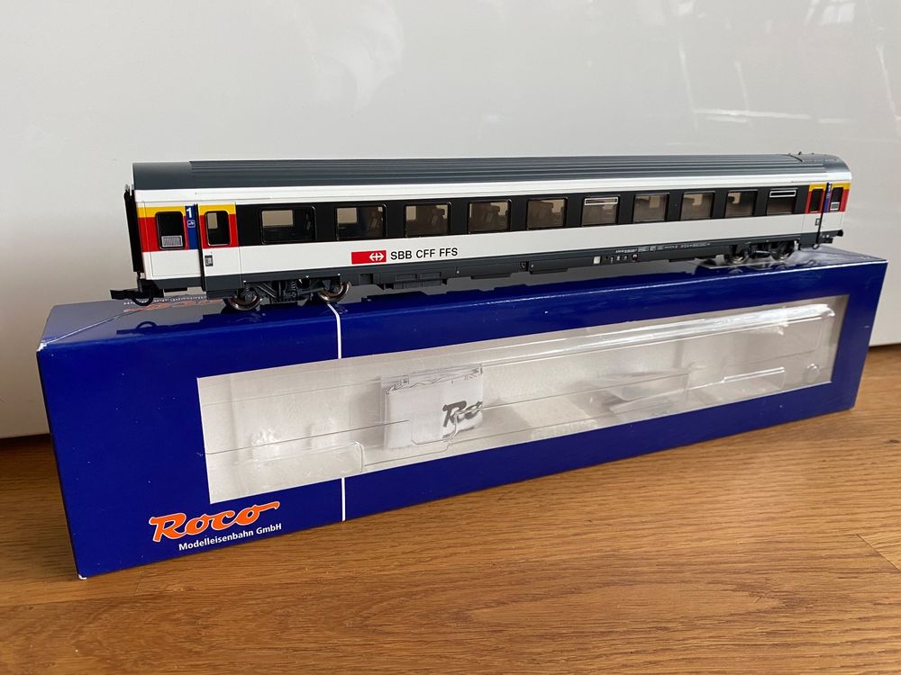 Roco 45327 SBB EW IV B 1. Klasse ICN Lackierung (Gebraucht) in Evilard für CHF 79 – mit ...