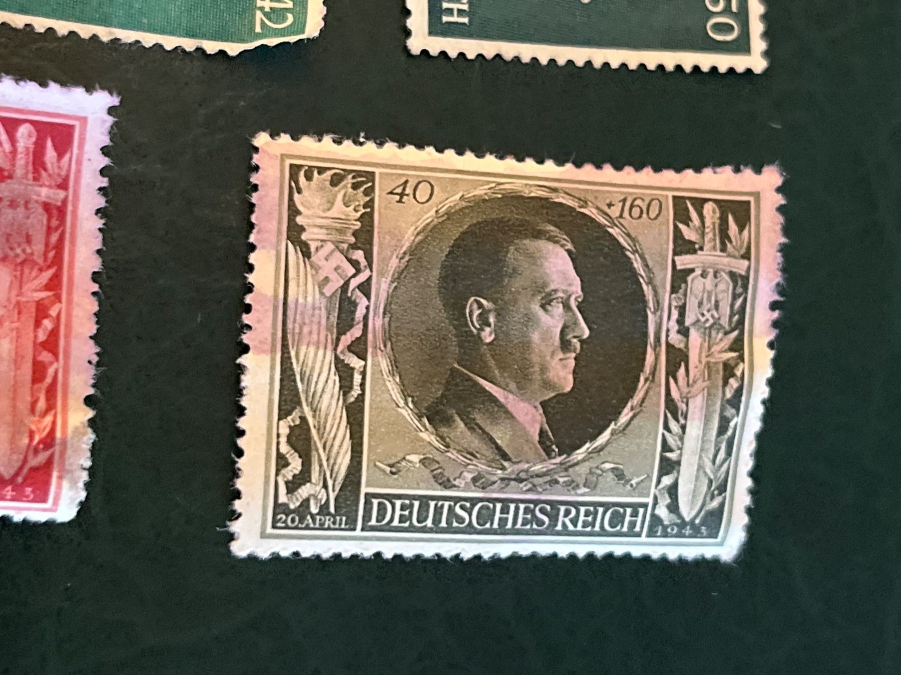 Lot DR - Deutsche Reich / 3° Reich / Briefmarke (Gebraucht) in Chiasso ...