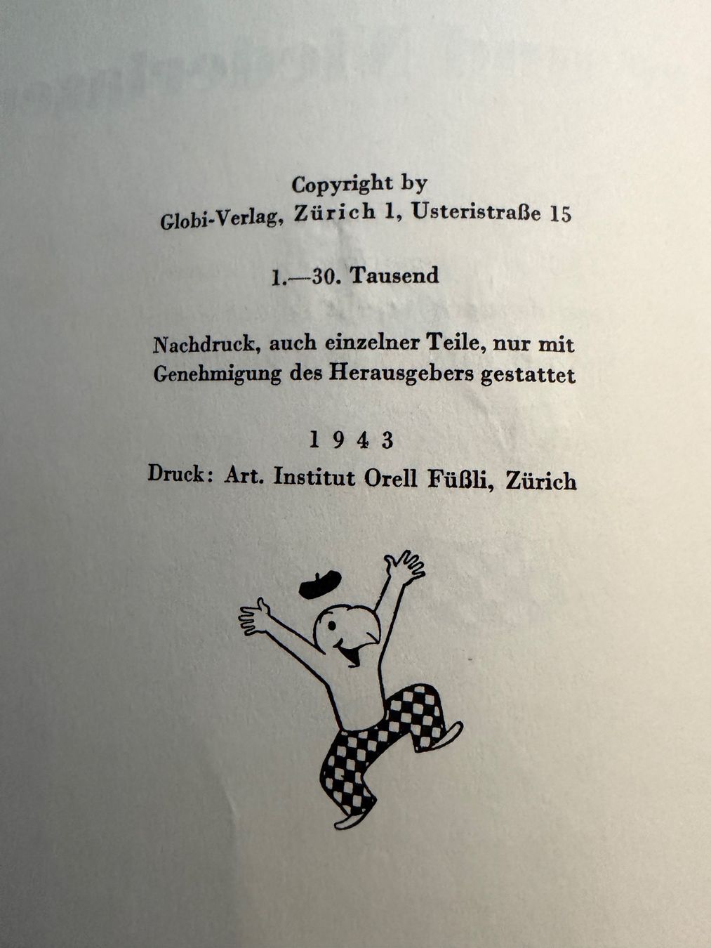 Globi's Siege und Niederlagen, 1.Auflage 1943, Top Zustand! (Gebraucht ...