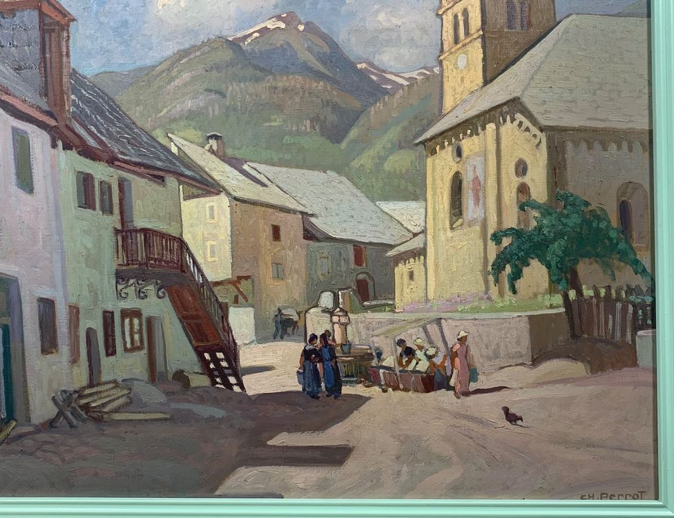 Charles Philippe Perrot (1893-1964) grosses Gemälde (Gebraucht) in Root ...
