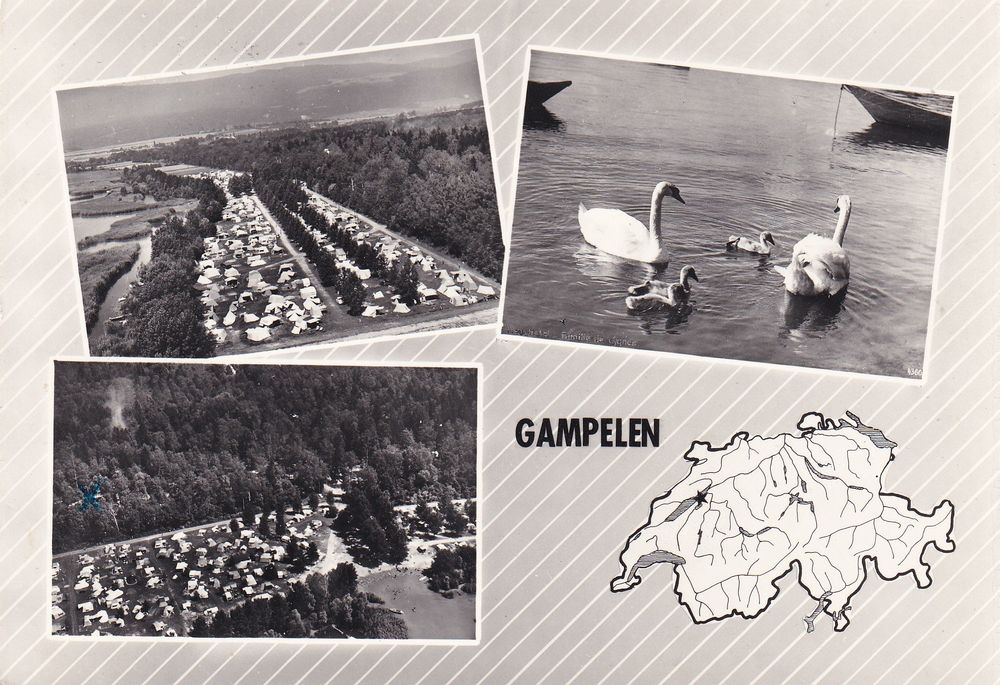 Gampelen - 3 images - 1969 - Camping TCS (Gebraucht) in Orvin für CHF 2.5 – mit Lieferung auf ...
