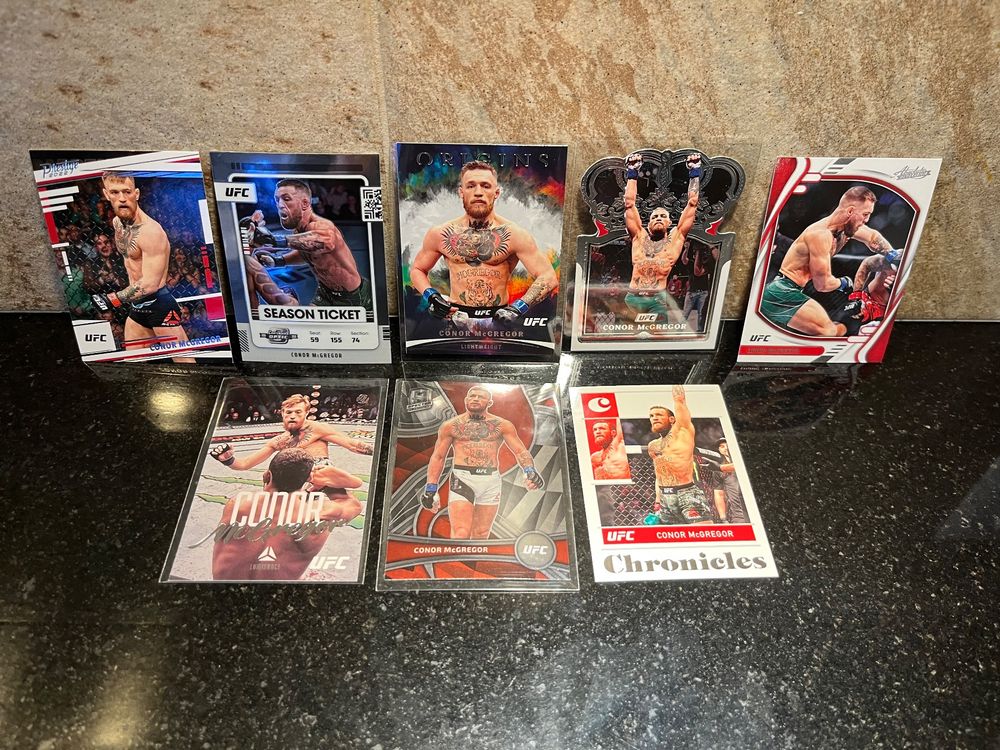 UFC McGregor 8 cards (Gebraucht) in Moudon für CHF 14 – mit Lieferung ...