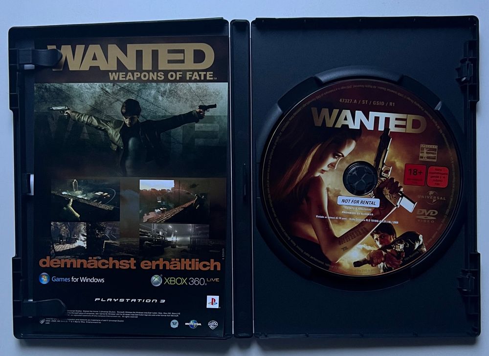 Wanted / Morgan Freeman, Angelina Jolie, James McAvoy (DVD) | Kaufen ...