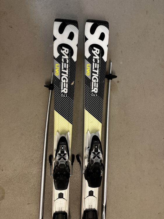 Ski Völkl Racetiger SC UVO 170 cm mit Stöcke (Gebraucht) in Gattikon ...