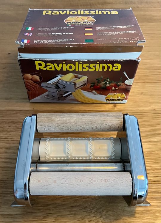 Marcato Ravioli-Aufsatz | Pastamaschine ATLAS 150 | Kaufen auf Ricardo