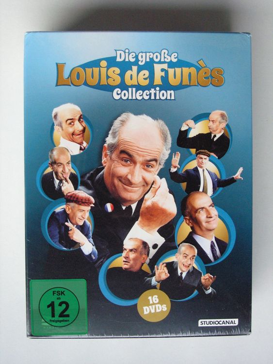 Die grosse Louis de Funès Collection (16 DVDs) NEU & OvP (Neu und originalverpackt) in Zuzwil SG ...