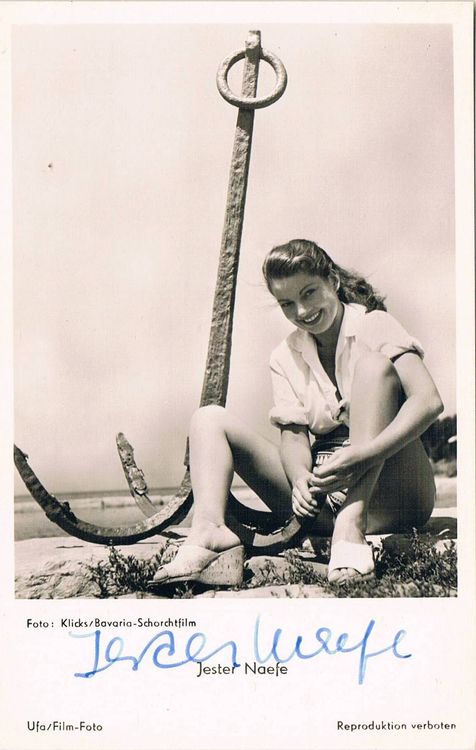 Jester Naefe 1924–67 Autogramm signiert Vintage Foto 9x14cm (Gebraucht) in Bischofszell für CHF ...