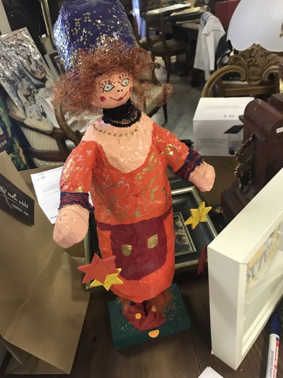 Engel handgemacht Unikat bemalt 55 cm (Gebraucht) in Frasnacht für CHF 50 – nur Abholung auf ...