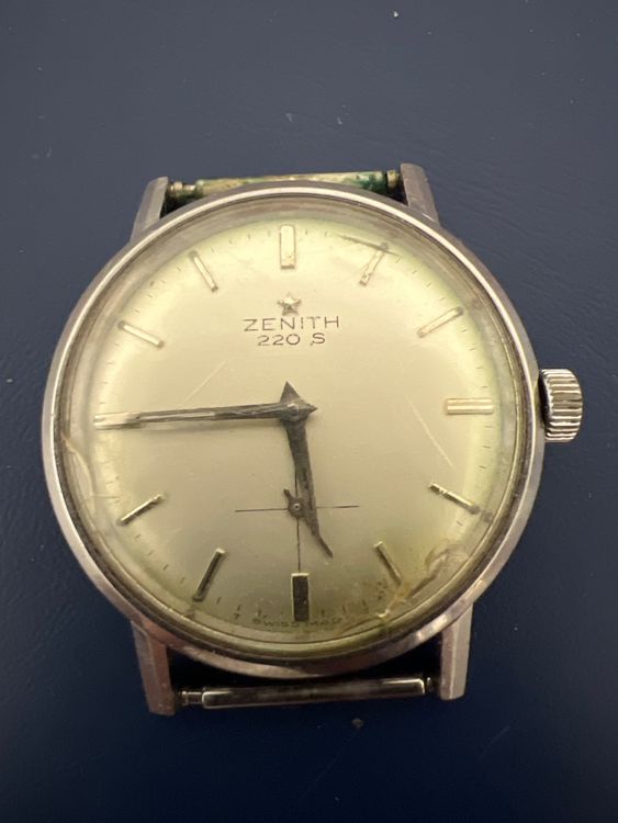 Zenith 220 s Vintage 34 mm (Gebraucht) in Pfeffingen für CHF 119 – mit Lieferung auf Ricardo kaufen