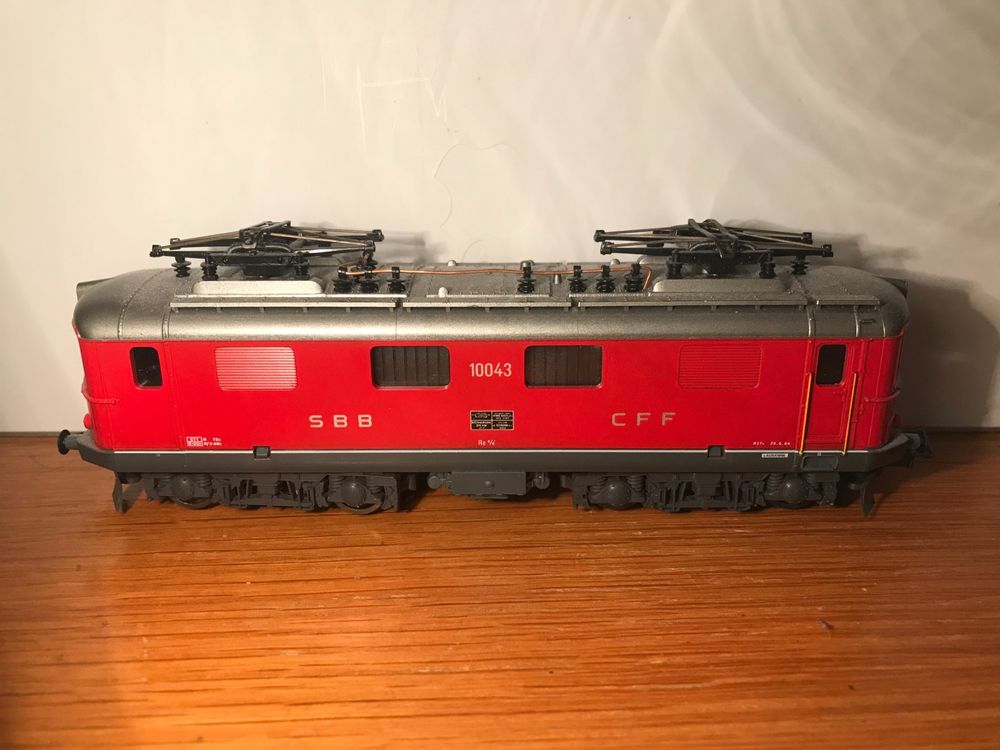 Lima SBB Lokomotive Re 4/4 I rot, ohne Fronttüren (Gebraucht) in Luzern für CHF 90 – mit ...