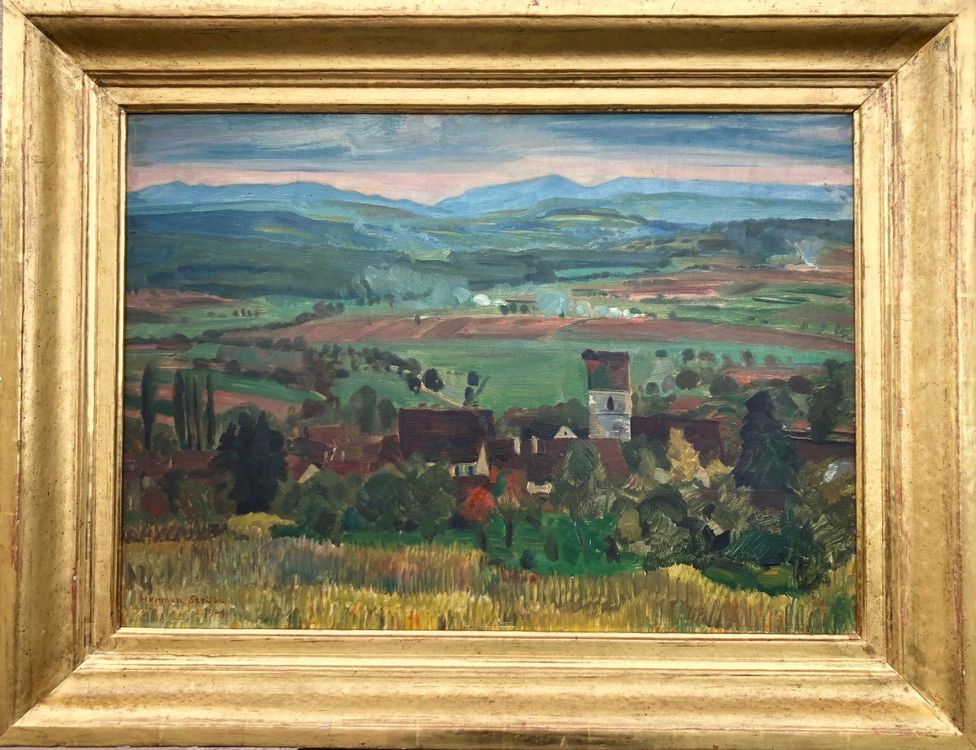 Herrmann Burte Strübe gros. Orig Gemälde (Gebraucht) in Hochdorf für ...