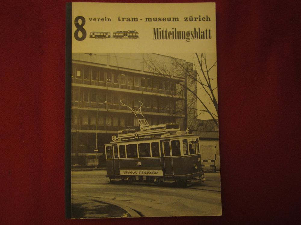Tram-Museum Zürich: Mitteilungsblatt Nr. 8(JOSEPH BALEN) (Gebraucht) in ...