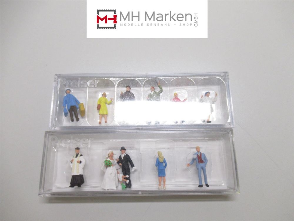 Preiser 14028 + 10058 Figuren H0 | Kaufen auf Ricardo