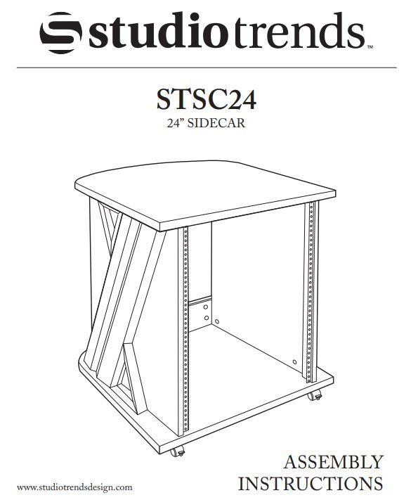 19" Studiorack Sidecar von Studio Trends Model 24 (Gebraucht) in ...