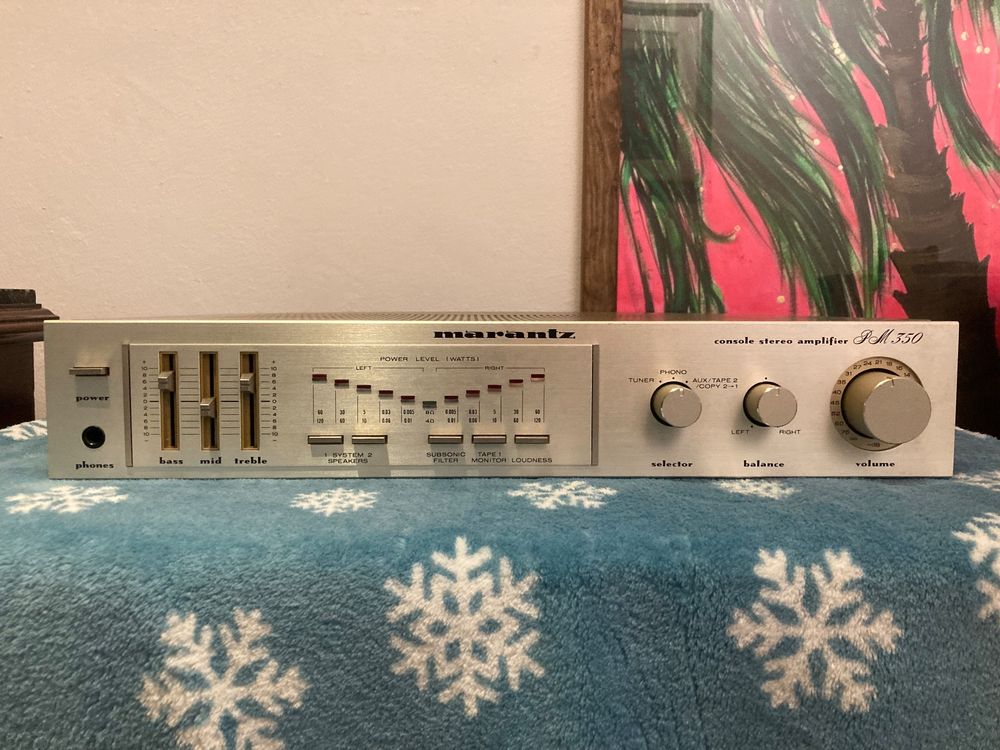 Amplifier vintage Marantz PM 350 defective . | Kaufen auf Ricardo