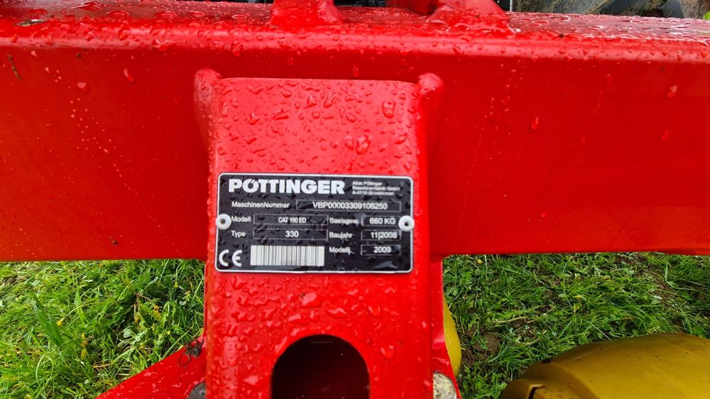 Heckmähwerk Pöttinger CAT 190 mit Aufbereiter (Gebraucht) in Oberkirch ...