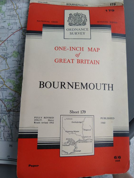 Landkarte Great Britain 1962 (Gebraucht) in Bonaduz für CHF 5 – mit ...