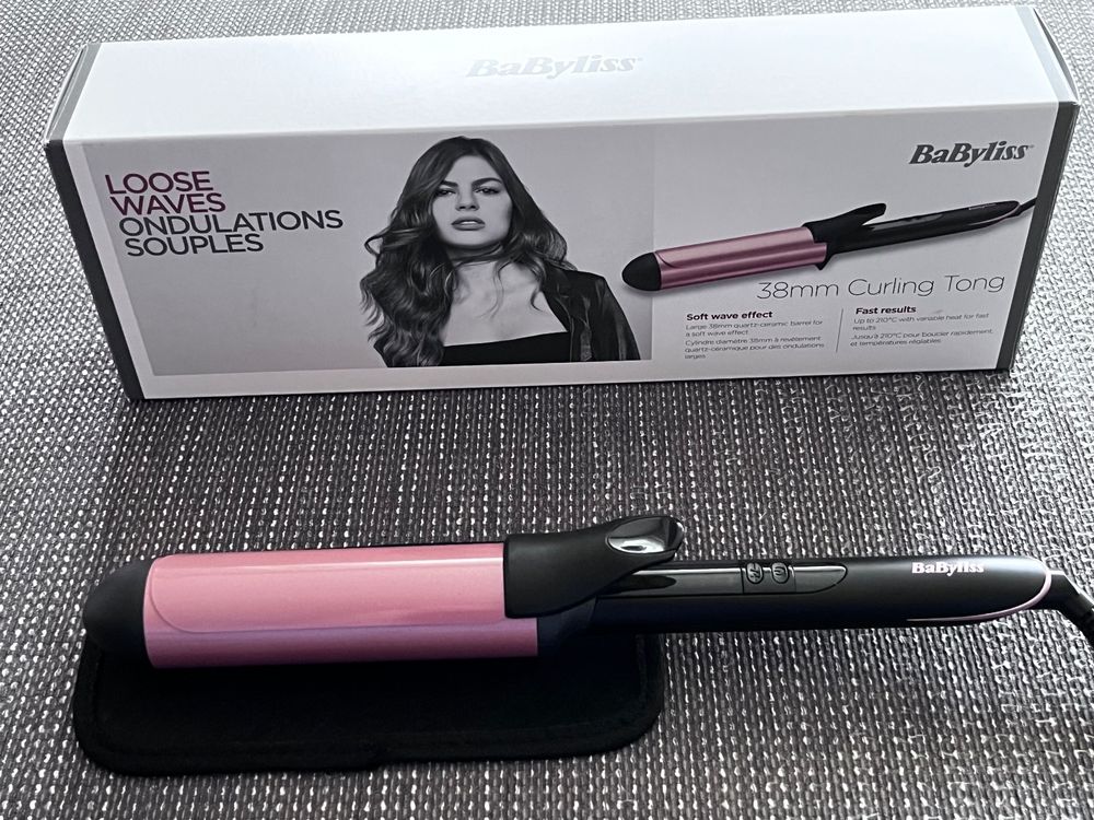 Babyliss Lockenstab Rose Quartz 38 mm C453E | Kaufen auf Ricardo