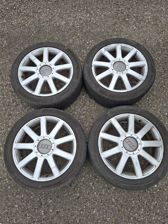 Alufelgen Original Audi A4 B6 B7 S-line 17 Zoll (Gebraucht) in Müllheim ...