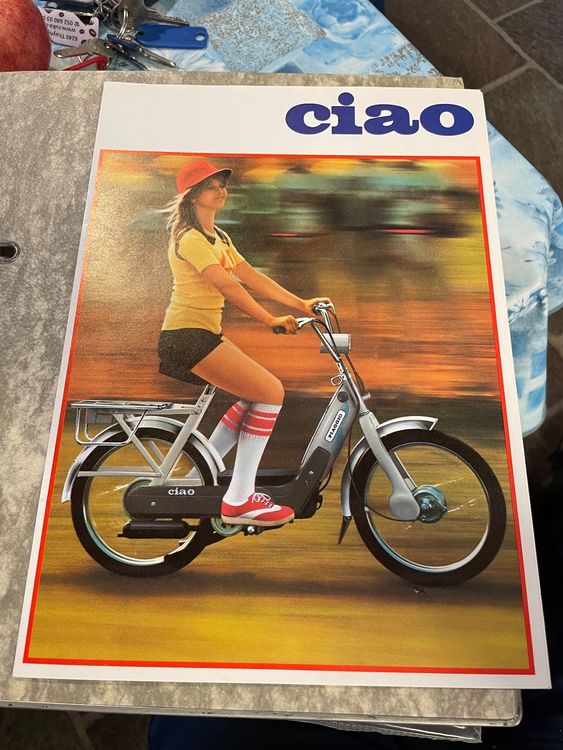 Töffli Piaggio Ciao Prospekt original👍👌🇨🇭 (Gebraucht) in Thayngen für CHF 40 – mit Lieferung auf ...