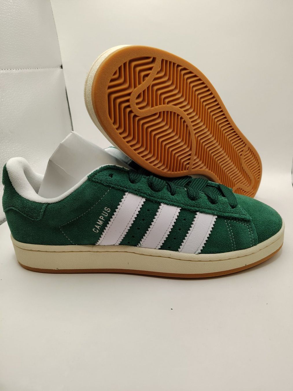 Adidas - Campus 00s - Dark Green/Cloud White Gr. 42 (Neu (gemäss ...