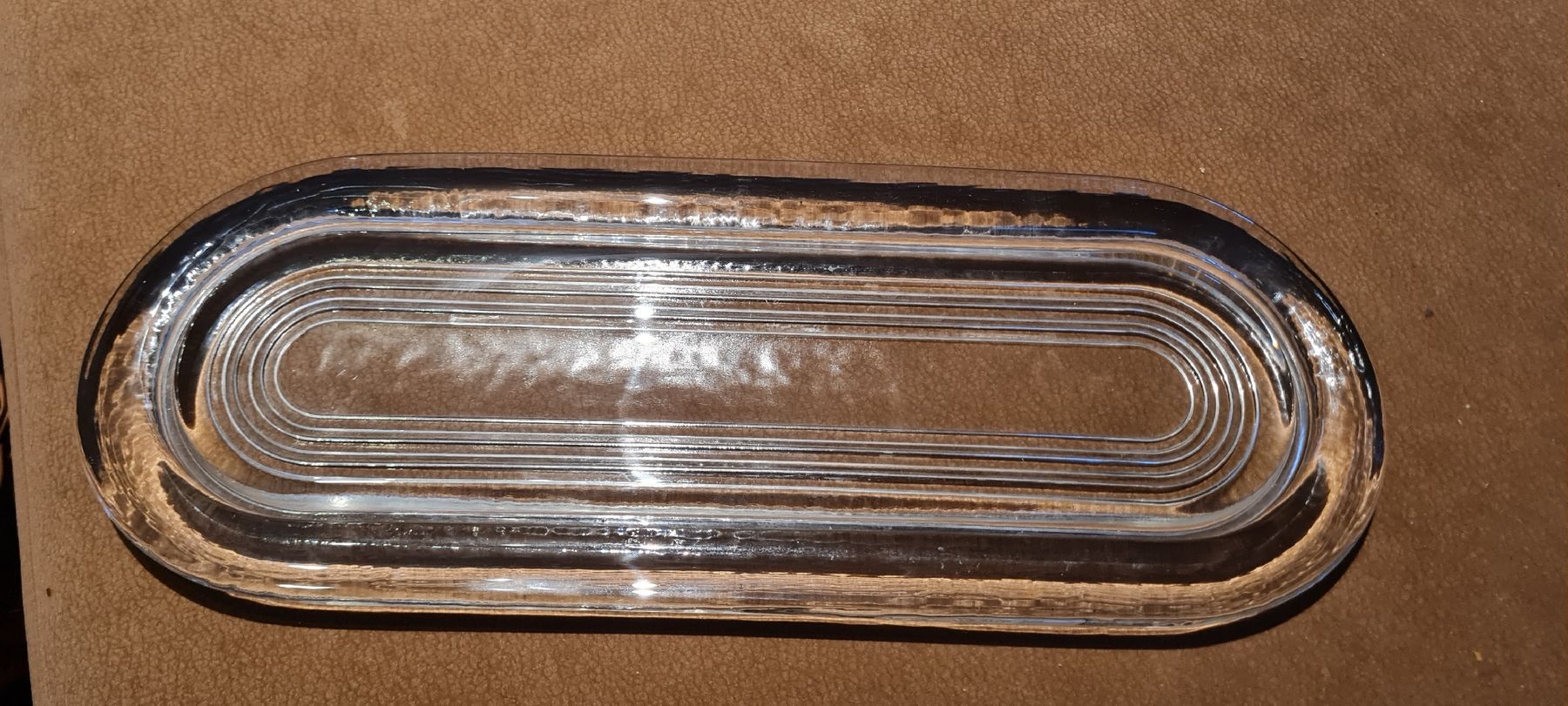 Glasi Hergiswil Anelli grosse plus kleinere Keksplatten. (Neu (gemäss ...